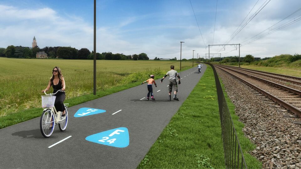 Fietssnelweg tussen Leuven en Boutersem is na 10 jaar eindelijk klaar | VRT NWS: nieuws