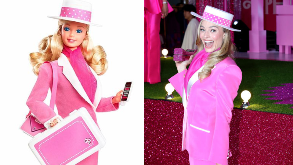 I'm a Barbie girl: bekijk hier hoe Margot Robbie de wereld rondreist in ...