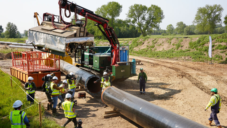 Nieuwe pijpleiding op komst voor aardgas en waterstof tussen Zeebrugge ...