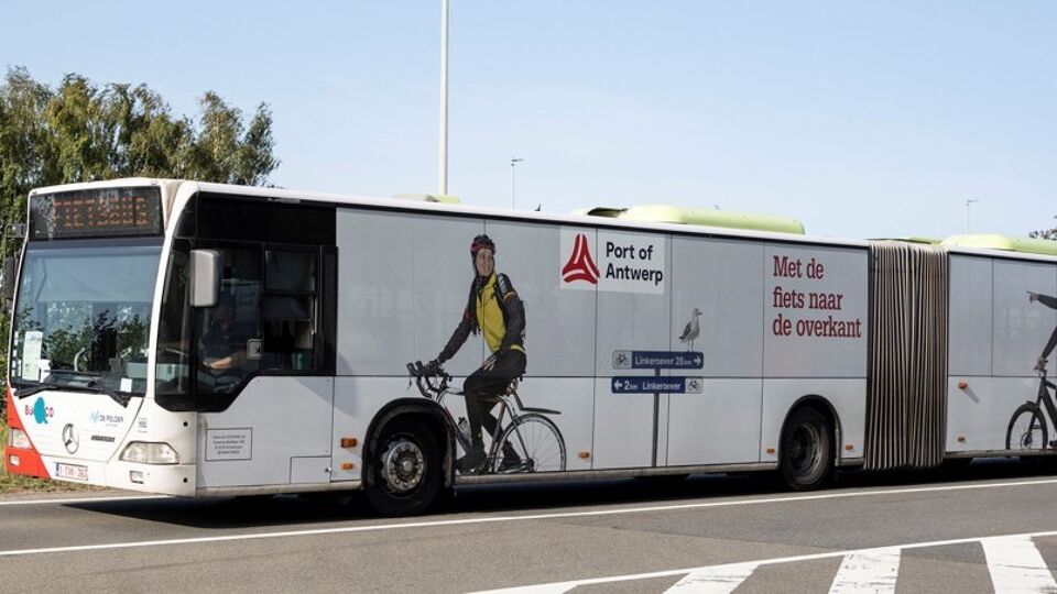 Fietsbus naar Antwerpse haven blijft: "52.000 fietsers vanuit het Waasland moeten niet op de ...
