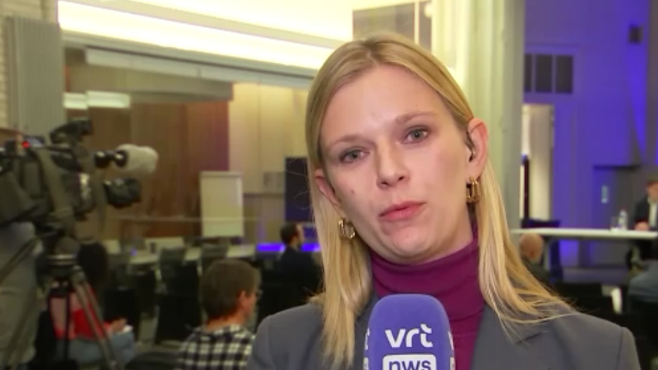 VRT NWS-journalist Anne Vanrenterghem: "De onvrede binnen Open VLD is echt heel groot op dit ...