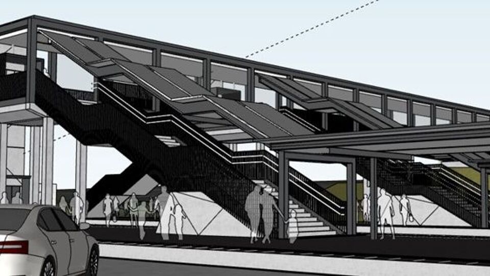Perrons halve meter verhoogd, lift naar elk perron en nieuwe ...