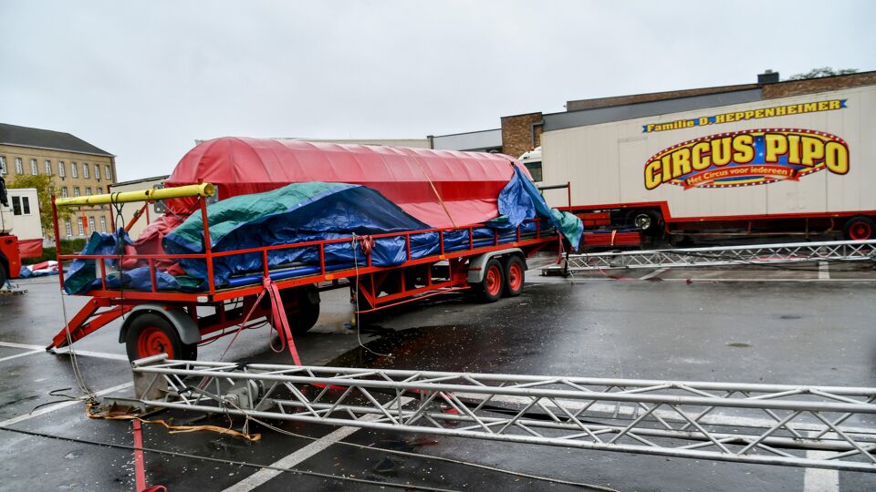 Circus Pipo breekt uit voorzorg tent af in Torhout: "Willen geen risico's nemen met het ...