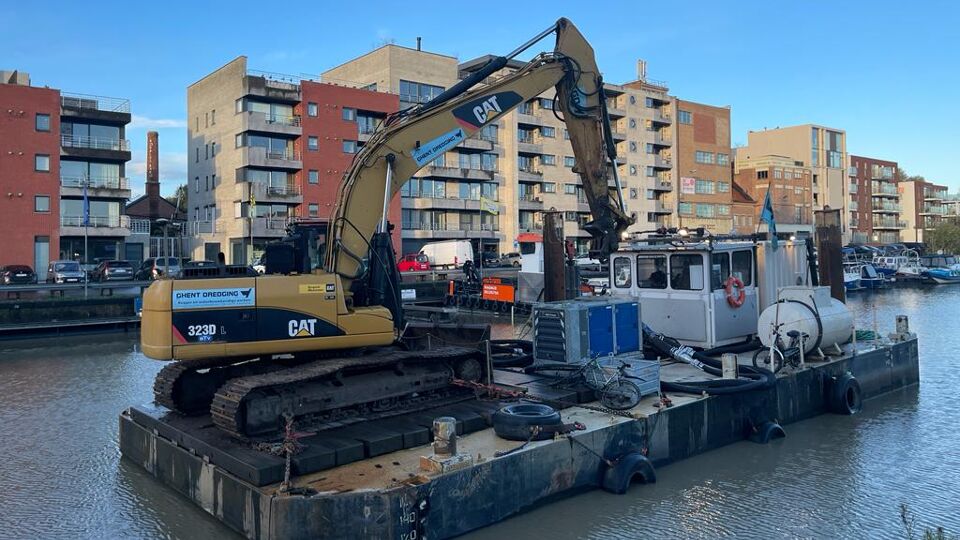 Baggerwerken gestart in kanaal Ieper-IJzer | VRT NWS: nieuws