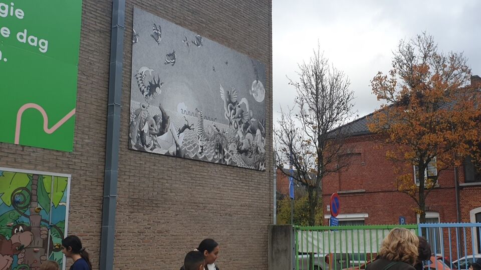Tiende illustratie maakt illustratieroute van Villa Verbeelding in ...
