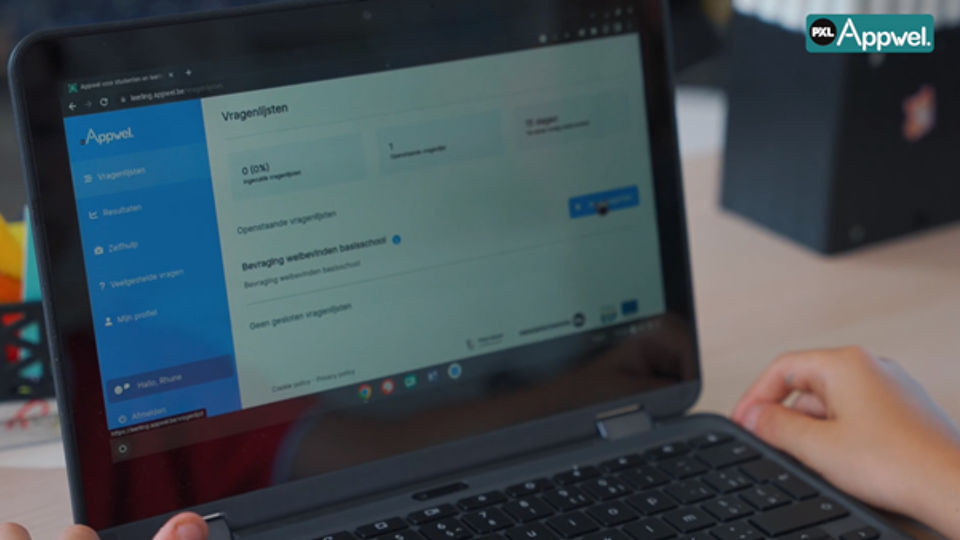 Steeds meer scholen gebruiken PXL-app Appwel om welbevinden van ...