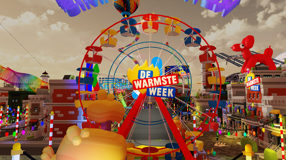 Ketnet bouwt virtuele kermis zodat kinderen en jongeren online kunnen ...