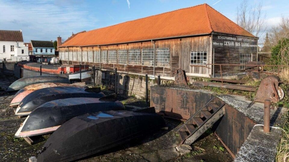 Oude werkhuizen op scheepswerven Baasrode worden opengesteld voor ...