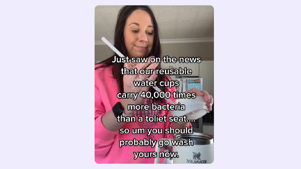 CHECK – Bevat drinkfles meer bacteriën dan wc-bril? Experts hebben ...