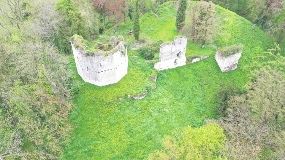 Ruïne van burcht Kolmont en Kolmontbos in Tongeren voorlopig beschermd ...