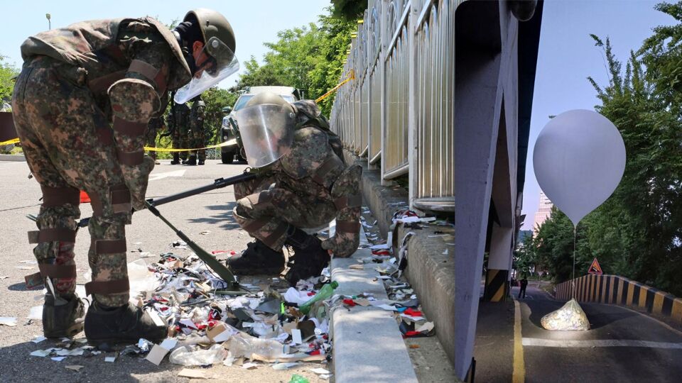 Noord-Korea stuurt opnieuw honderden ballonnen met afval naar Zuid ...