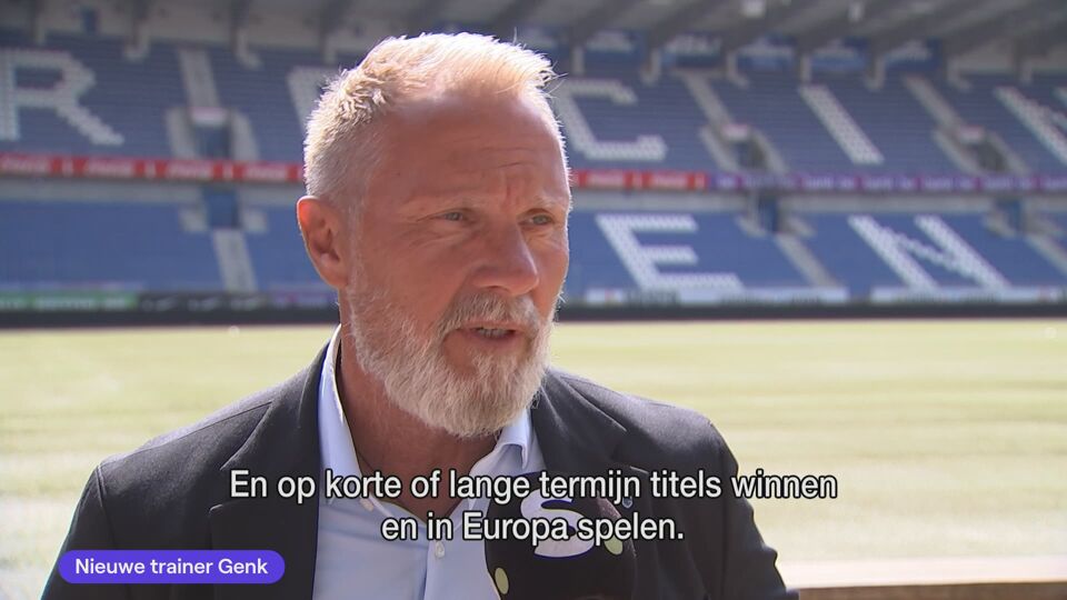 Thorsten Fink officieel voorgesteld als nieuwe coach van Genk | sporza