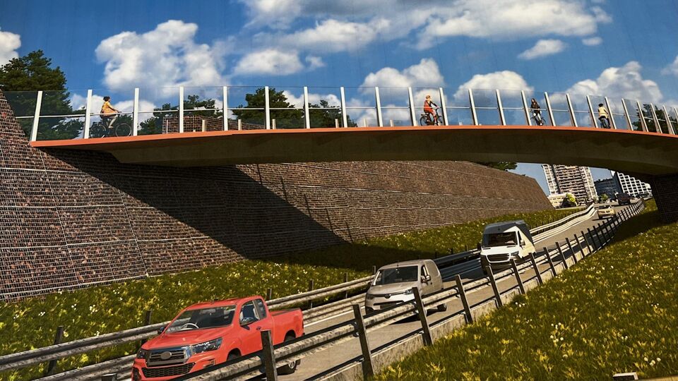 Zo zal centraal deel van Ringpark Groene Vesten in Antwerpen er over ...