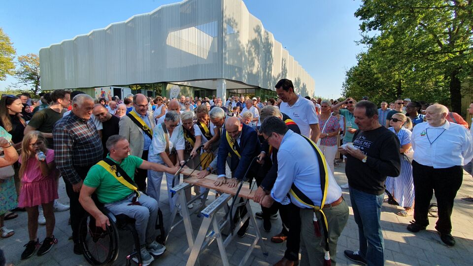Vrijetijdssite 't Gezel in Zellik ingehuldigd: "Serieuze investering ...