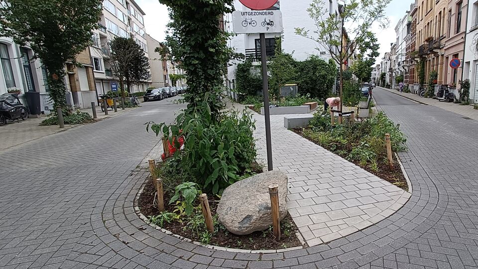 Onderaannemer van Fluvius vernielt buurtparkje in Borgerhout bij ...