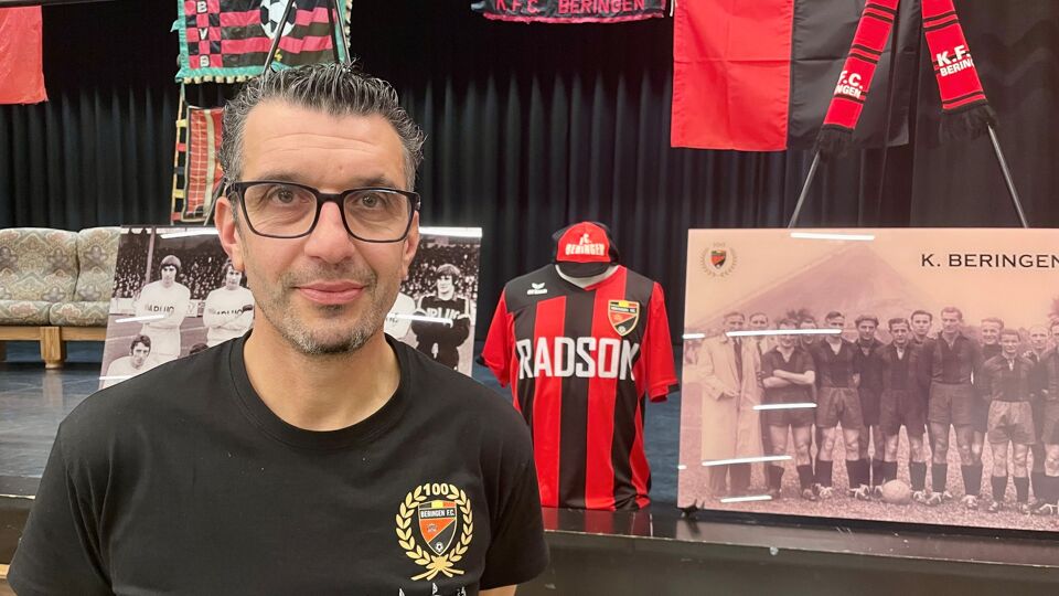 Beringen FC viert 100-jarig bestaan met reünie en expositie | VRT NWS ...