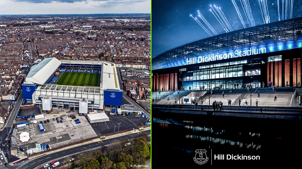 Na liefst 132 jaar zwaait Everton vandaag Goodison Park uit ...