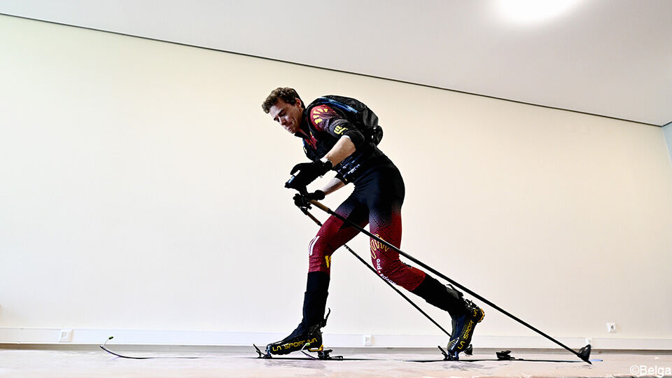 IN BEELD: Fietsen, inlineskaten, schaatsen in het zand: zo trainen de ...