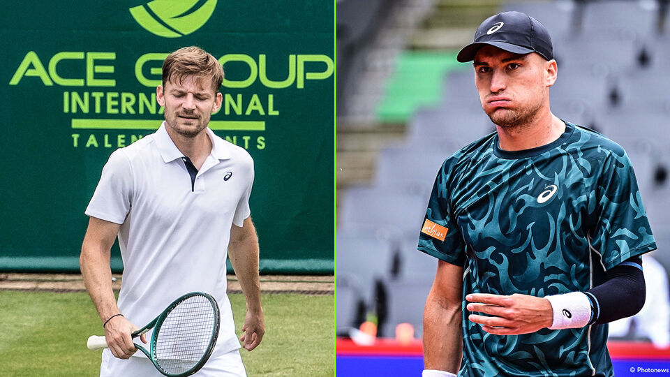 David Goffin en Raphaël Collignon raakten maar net op tijd fit voor ...