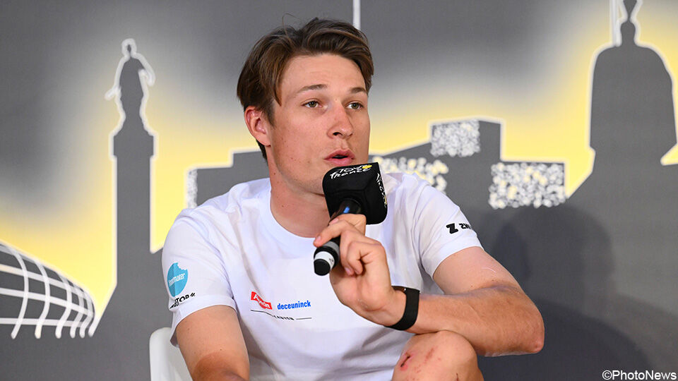 Jasper Philipsen beseft dat er in Lille een gouden kans ligt: "Maar de Tour stopt niet als het ...