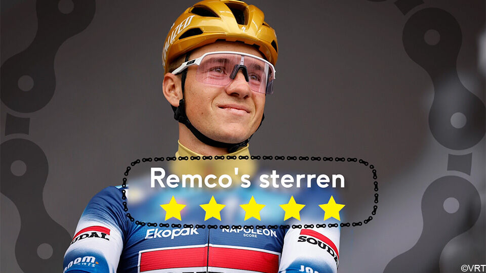 De sterren van Remco Evenepoel voor rit 1: "Als het echt moet, zal ik een beetje werken" | sporza