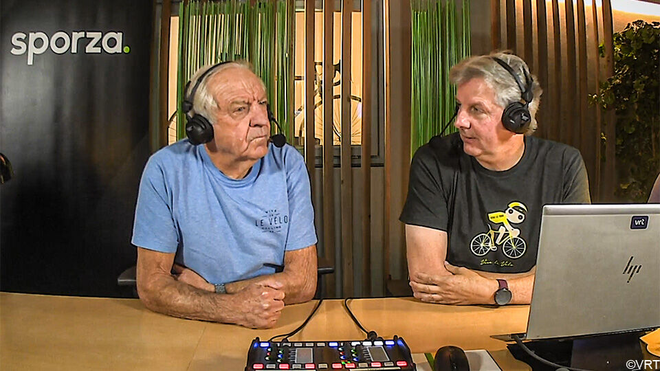 Renaat en José zagen Pogacar "vaak alleen zitten" in waaierslag: "En ...