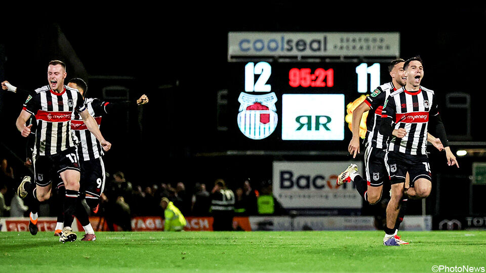 12-11 in de penalty's: Manchester United zakt door de ondergrens met exit door vierdeklasser in ...