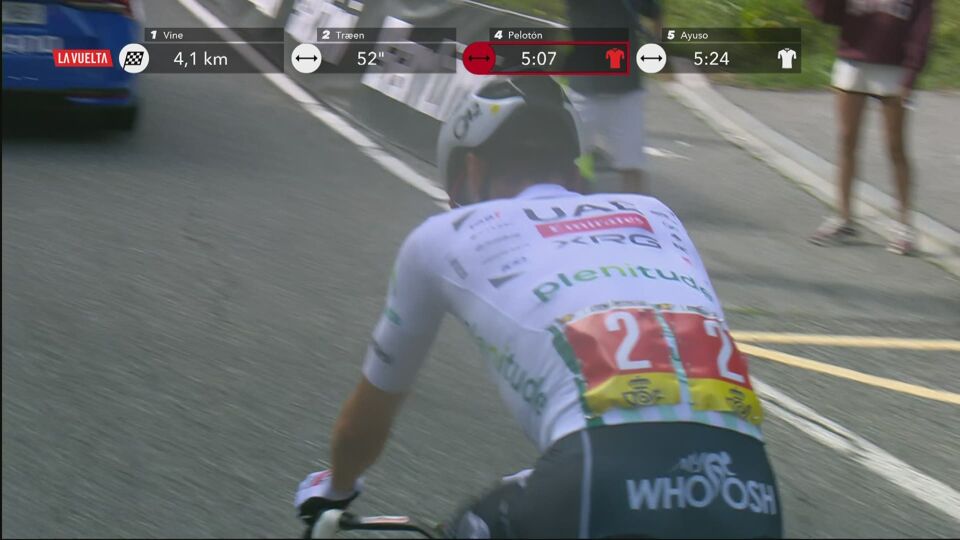 Vluchter Jay Vine klimt naar bevrijdende etappezege, Torstein Traeen ...