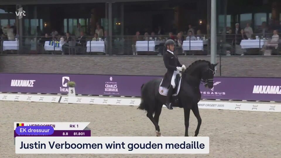 Justin Verboomen triomfeert en schenkt België EK-goud in Grand Prix ...