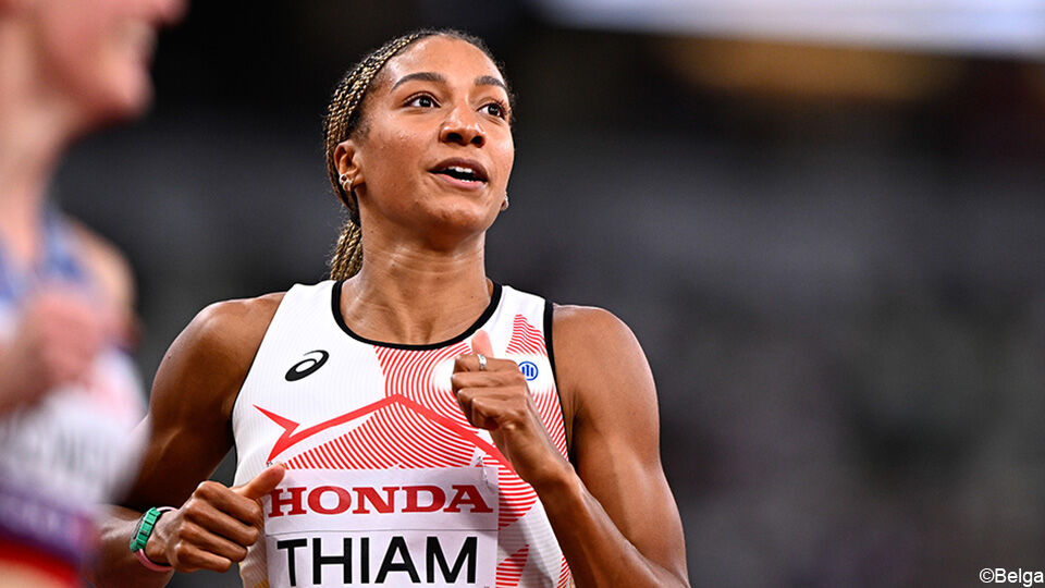 Goud lijkt te hoog gegrepen op het WK: Nafi Thiam pas 6e halfweg de ...