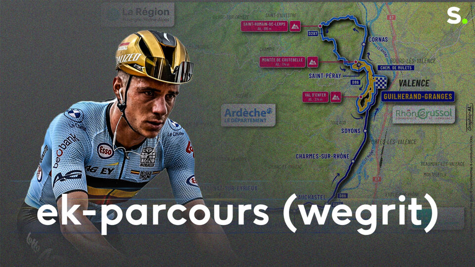 Dit is het parcours van de wegrit op het EK wielrennen 2025 | sporza