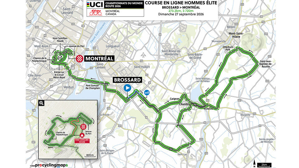 Op naar het WK in 2026: een eerste blik op het parcours in Montréal ...