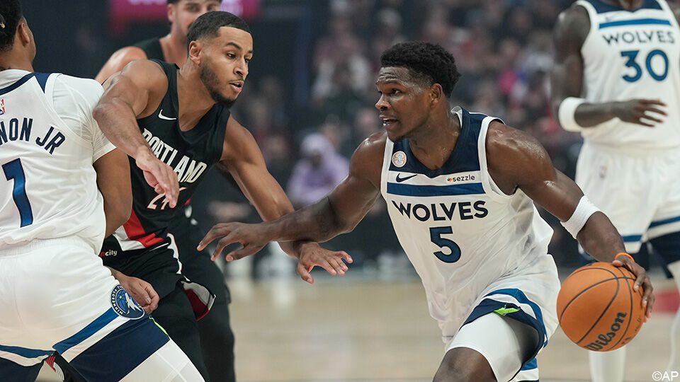 Anthony Edwards krijgt Portland en Toumani Camara klein na thriller ...