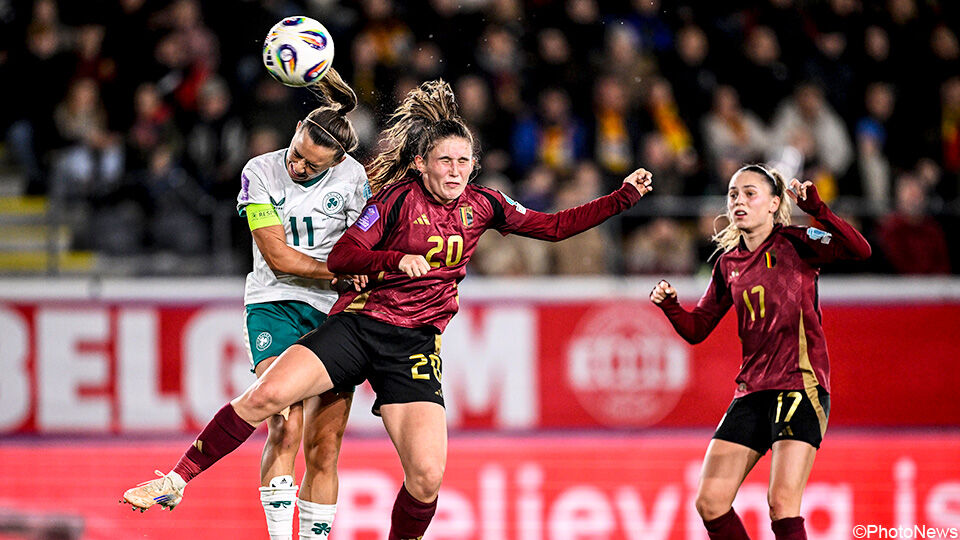 Drama voor Red Flames! Ierland veroordeelt België in slotminuut tot ...