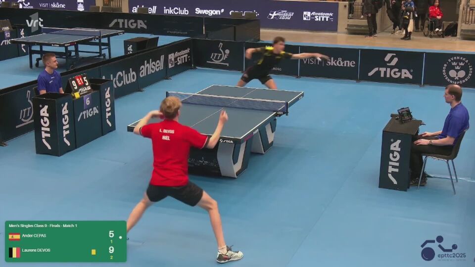 5 op een rij: Laurens Devos klopt taaie Spanjaard en kroont zich opnieuw tot Europees kampioen G ...